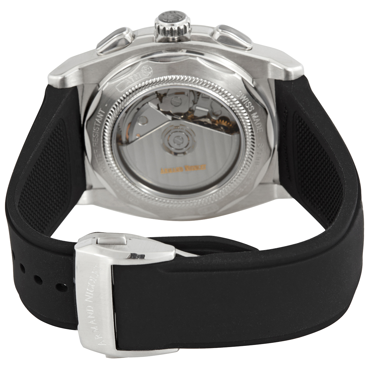 Armand Nicolet JH9 Chronograph Automatic Silver Dial Men's Watch ...