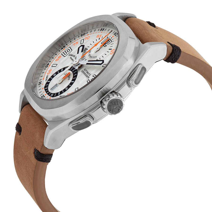 Armand Nicolet JH9 Chronograph Automatic Silver Dial Men's Watch ...