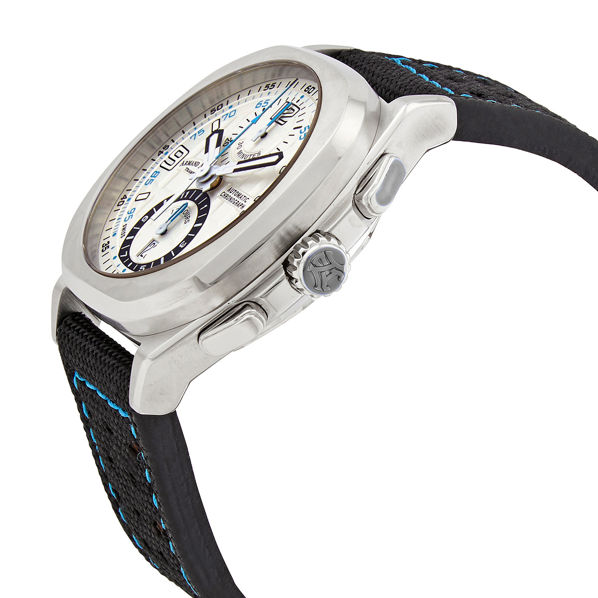 Armand Nicolet JH9 Chronograph Automatic Silver Dial Men's Watch ...