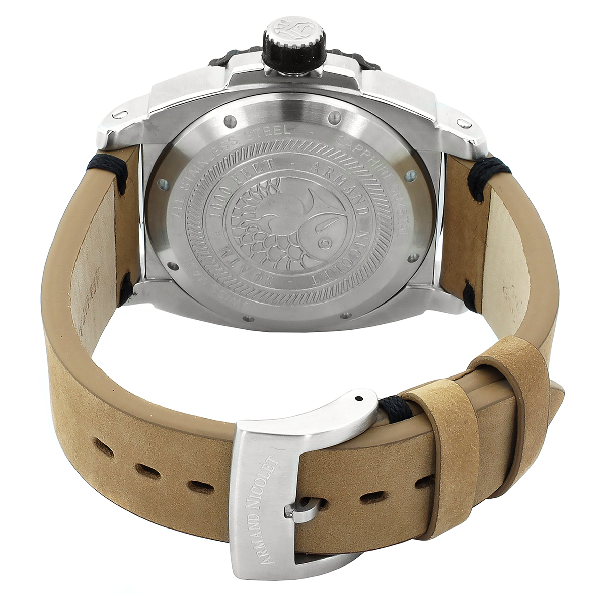 Armand Nicolet S05-3 Automatic Silver Dial Men's Watch A713AGN-AG ...