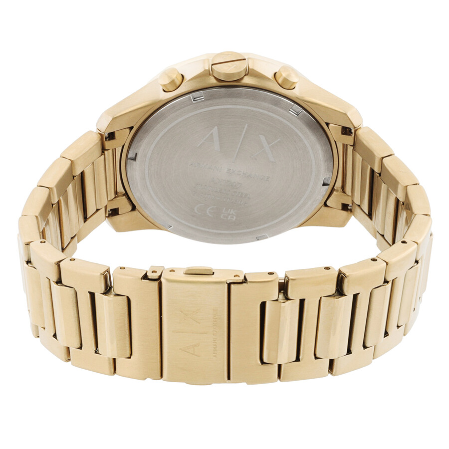 Armani Exchange Chronograph Quartz Blue Dial Men's Watch AX7151SET ...