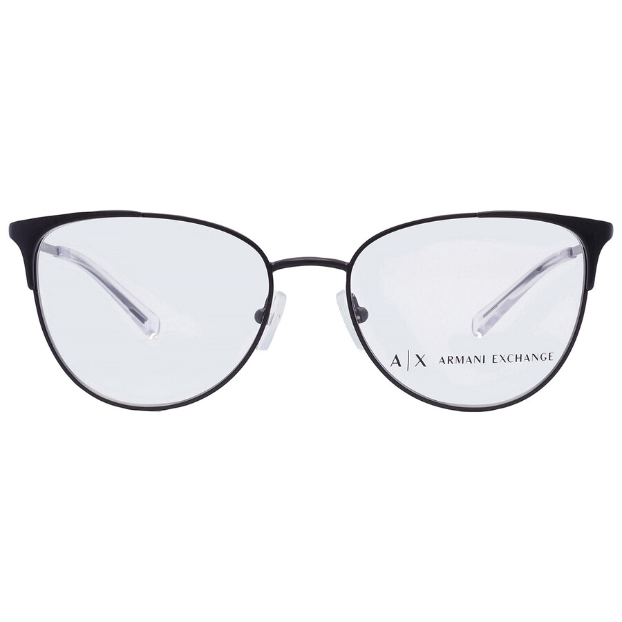 Armani Exchange Demo Oval Ladies Eyeglasses AX1034 6000 52 8053672115949 - Eyeglasses - Jomashop