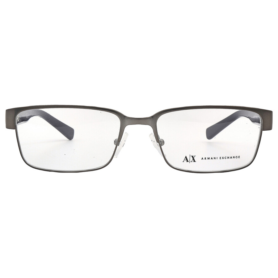 Armani Exchange Demo Rectangular Men's Eyeglasses AX1017 6084 54 ...
