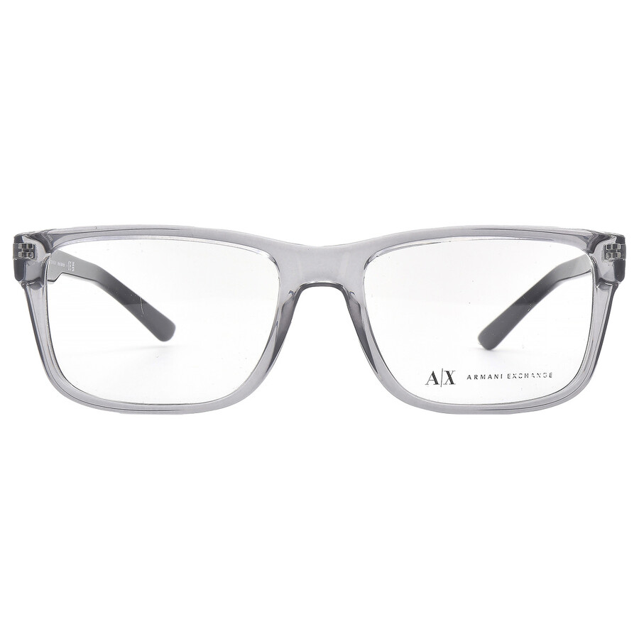 Armani Exchange Demo Rectangular Men's Eyeglasses AX3016 8239 53 ...