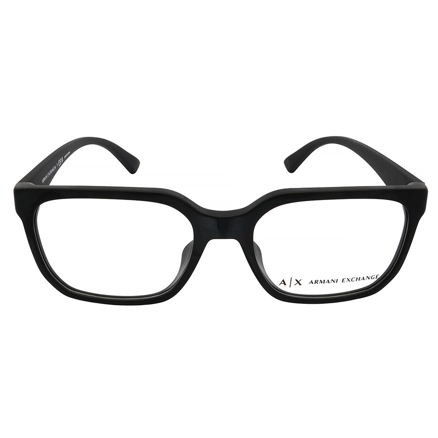 Armani Exchange Demo Rectangular Men's Eyeglasses AX3086F 8078 54 ...
