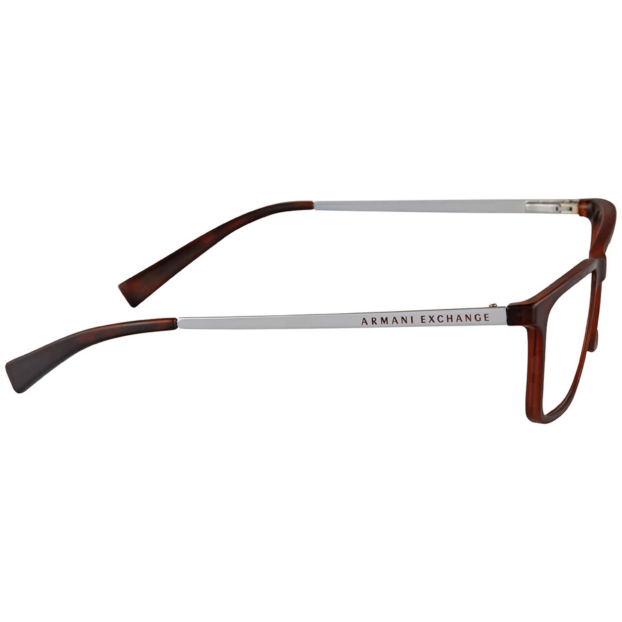 Armani Exchange Men's Tortoise Square Eyeglass Frames AX3027 8029 55 ...