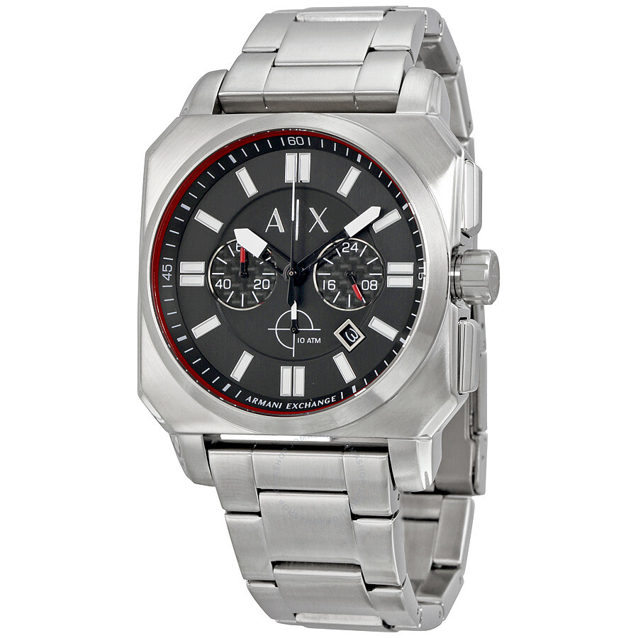 Armani Exchange Takedown Chronograph Black Dial Men's Watch AX1650 ...