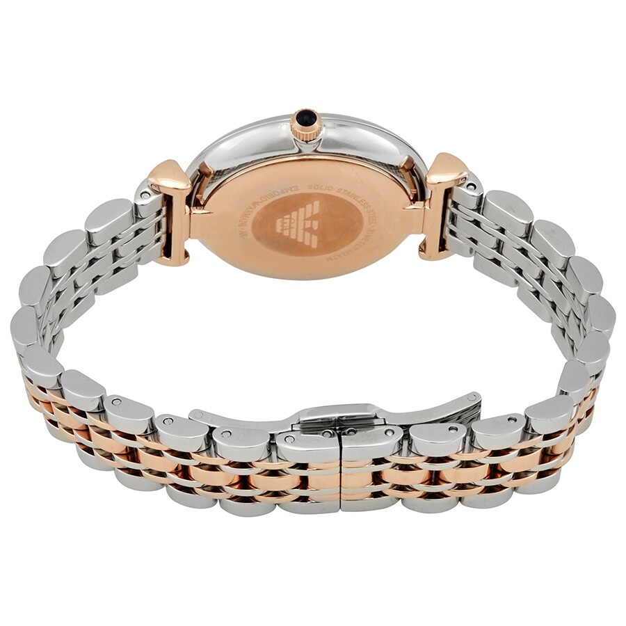 Emporio Armani Quartz Crystal Blue Dial Ladies Watch AR11092 ...