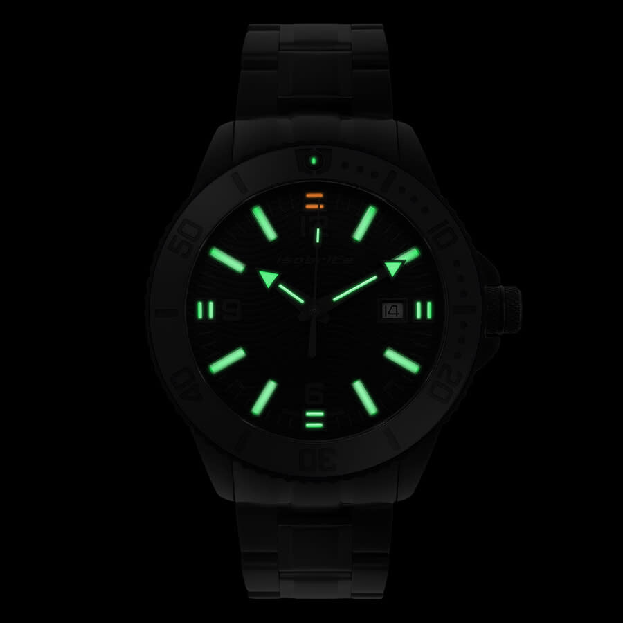 Isobrite Naval Series Black Dial Men's Watch ISO1203 791398674354 ...