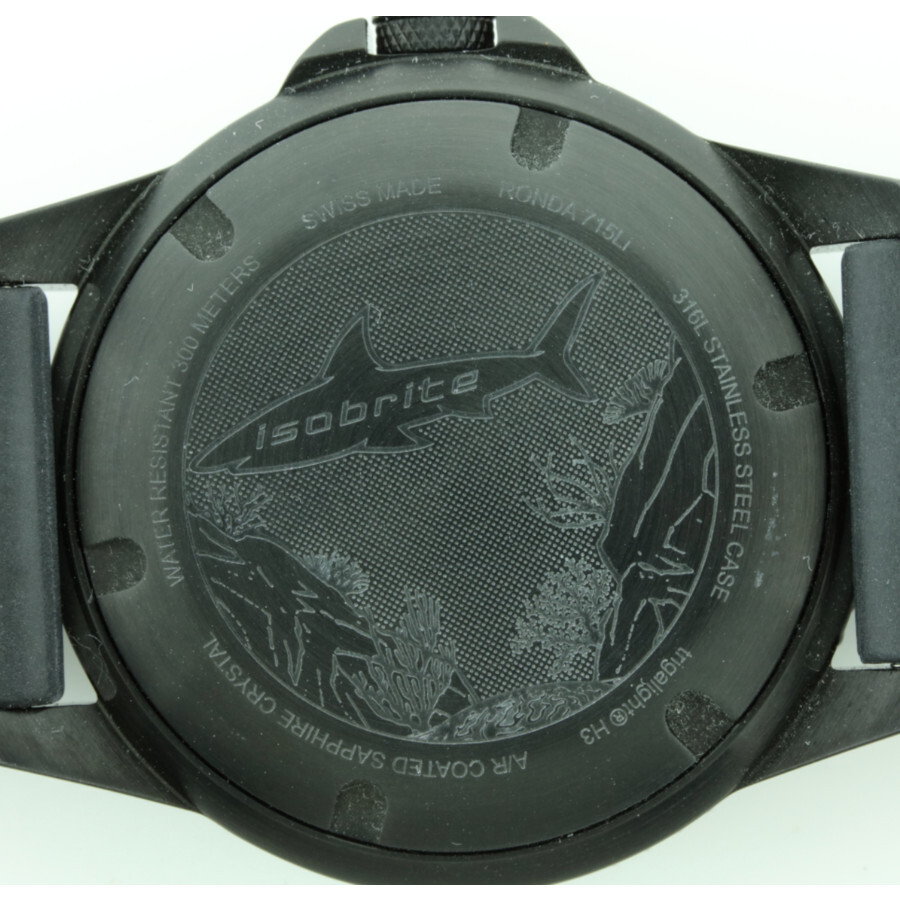 Isobrite Naval Series Black Dial Men's Watch ISO1203 791398674354 ...