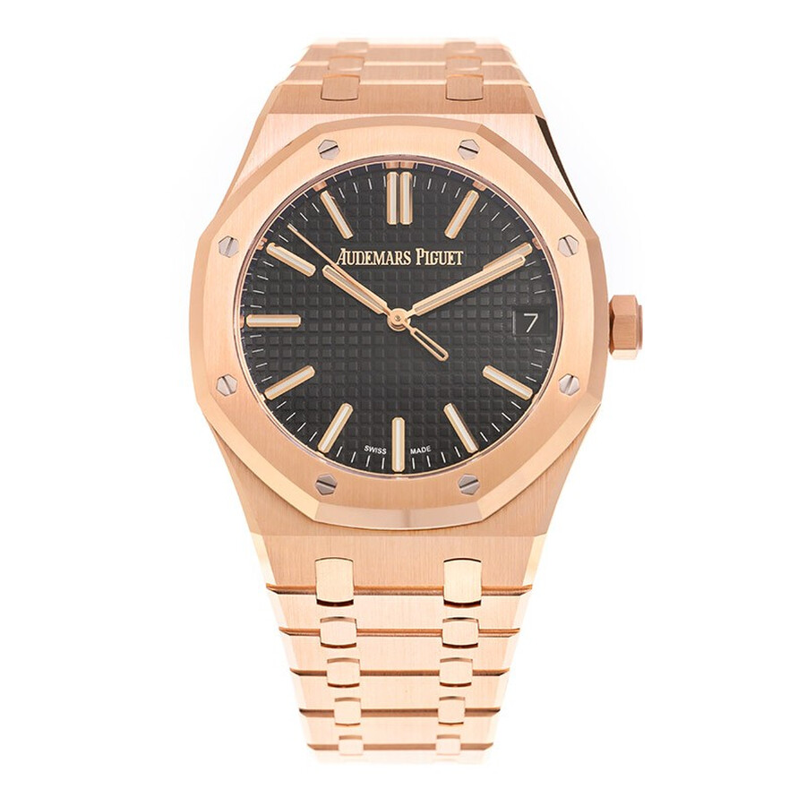 Audemars Piguet Royal Oak Automatic Black Dial Men's Watch 15510OR.OO ...