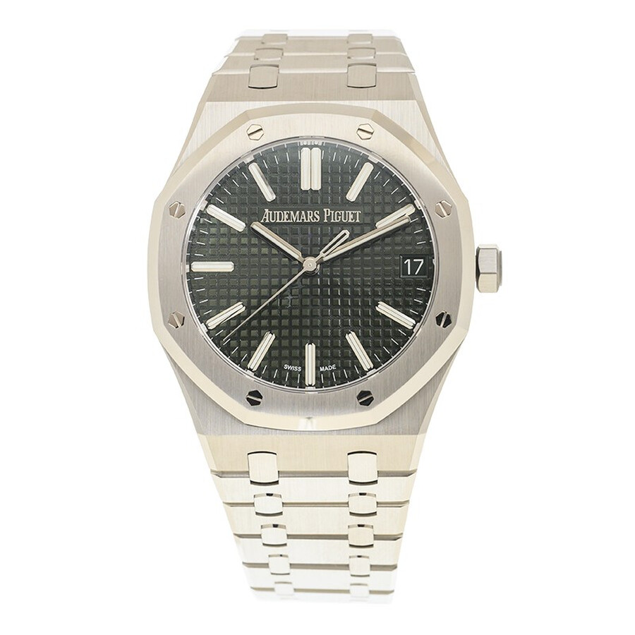 Audemars Piguet Royal Oak Automatic Green Dial Men's Watch 15510ST.OO ...