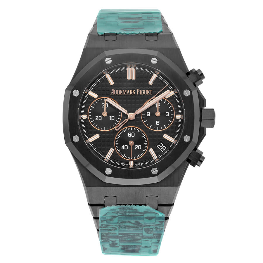 Audemars Piguet Royal Oak Chronograph Automatic Black Dial Men's Watch ...