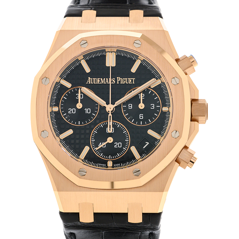 Audemars Piguet Royal Oak Chronograph Automatic Black Dial Men's Watch ...