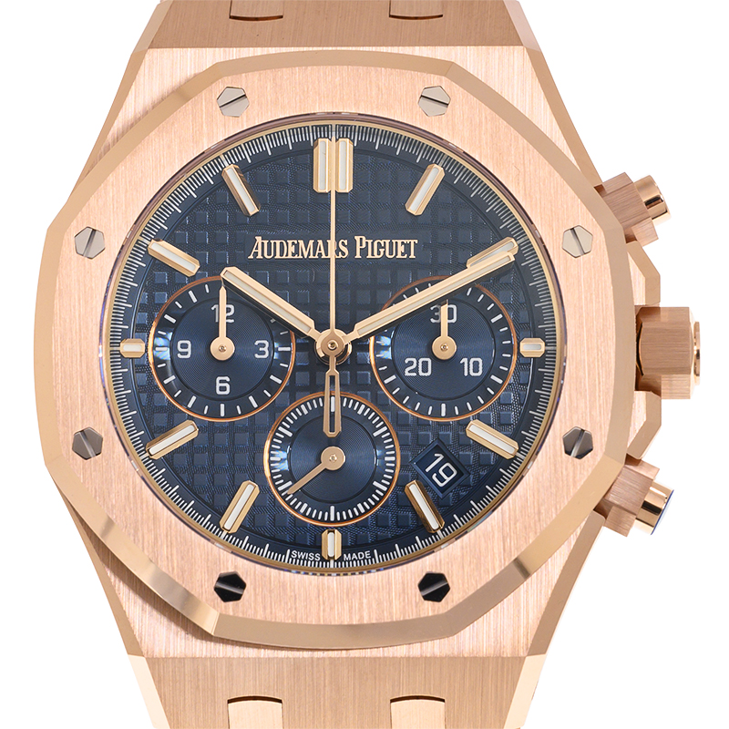 Audemars Piguet Royal Oak Chronograph Automatic Blue Dial Men's Watch ...