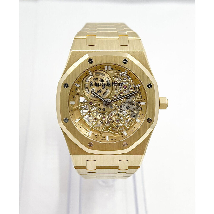 Audemars Piguet Royal Oak "Jumbo" Skeleton Automatic Men's Watch ...