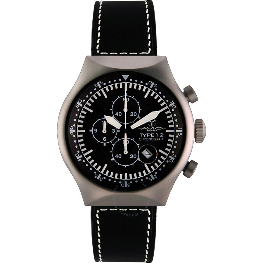 Avio Milano 45 MM Men's Watch 45 MM TYPE S - Watches, 45 Mm - Jomashop