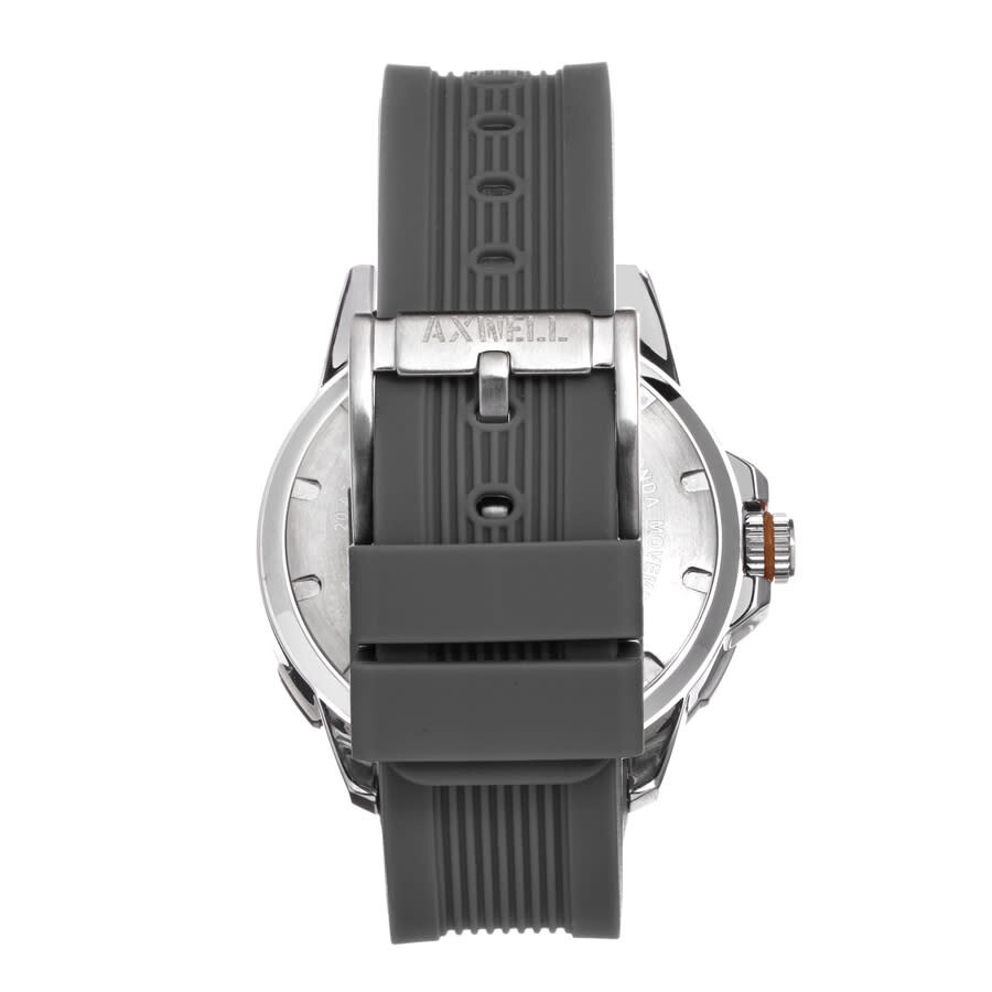 Axwell Barrage Quartz Grey Dial Men's Watch AXWAW100-5 840148802957 ...