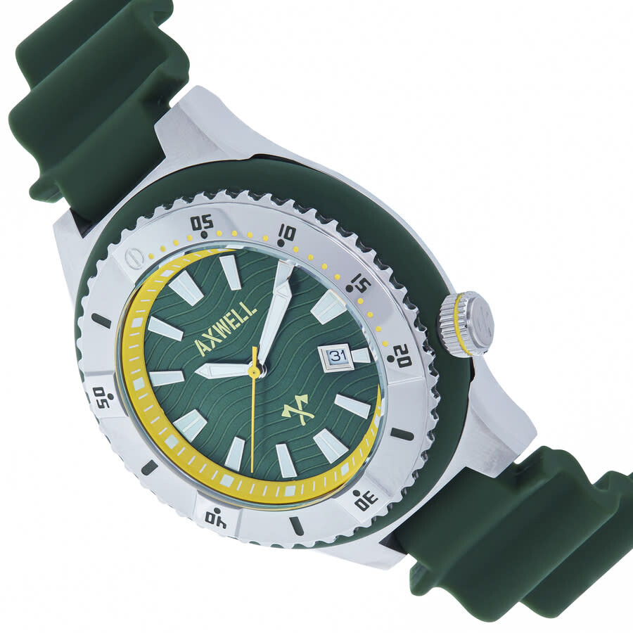 Axwell Summit Green Dial Men's Watch AXWAW108-3 840148805613 - Watches ...