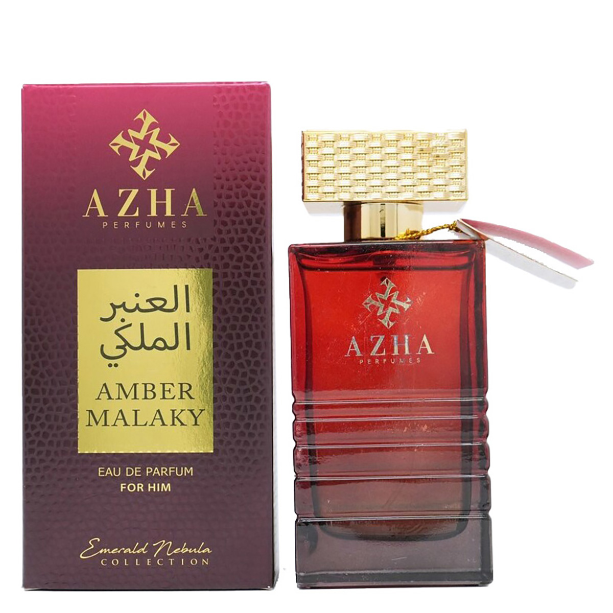 Azha Men's Amber Malaky EDP Spray 3.3 oz Fragrances 6629021040020 ...