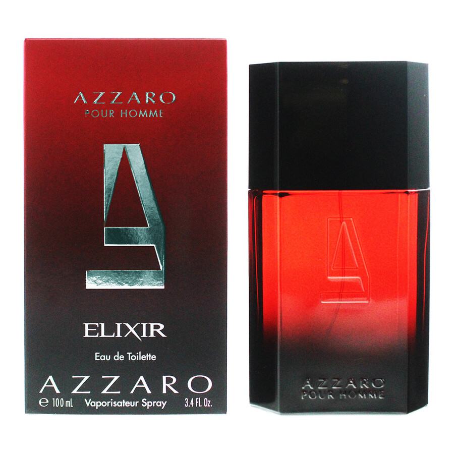Azzaro Men's Elixir Pour Homme EDT Spray 3.4 oz Fragrances ...
