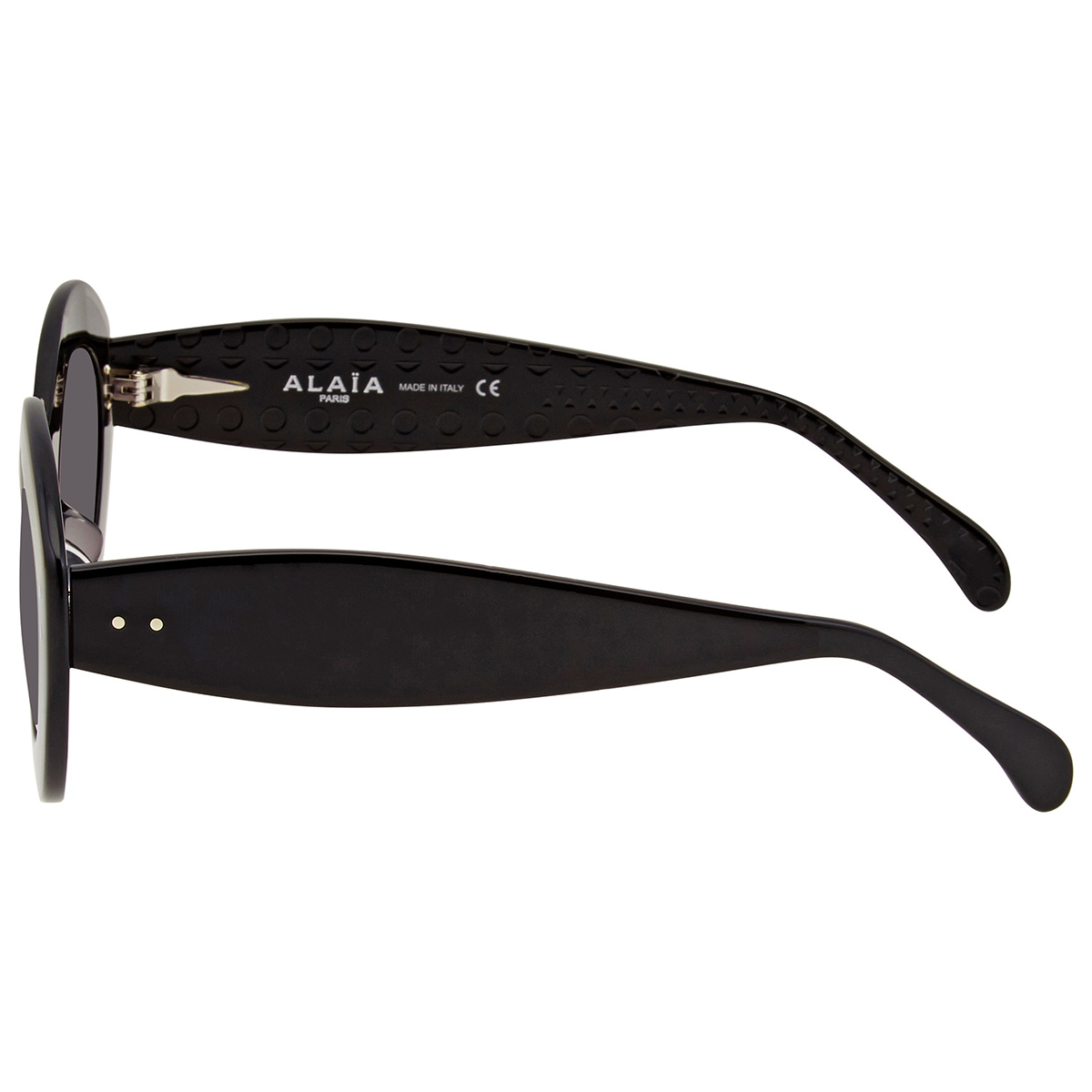Alaia Azzedine Alaia Grey Oval Ladies Sunglasses AA0004S-007 52 ...