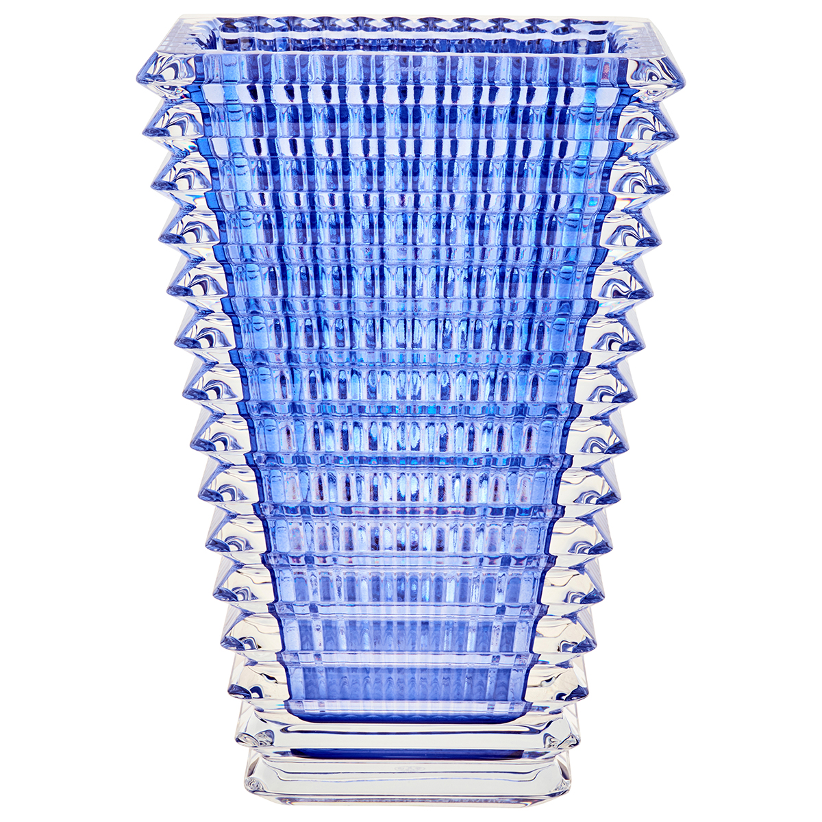 Baccarat Crystal Rectangular Eye Vase - Blue 2811104 736415955900 ...