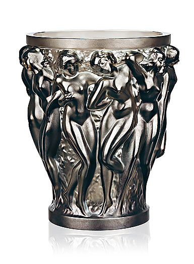 Lalique Bacchantes Bronze Crystal Vase 10547300 090592903957 - Crystals ...