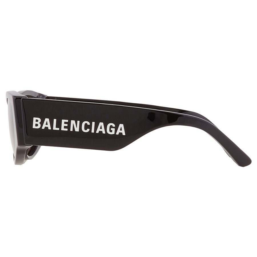 Balenciaga Grey Irregular Ladies Sunglasses BB0258S 007 56 889652445199 ...