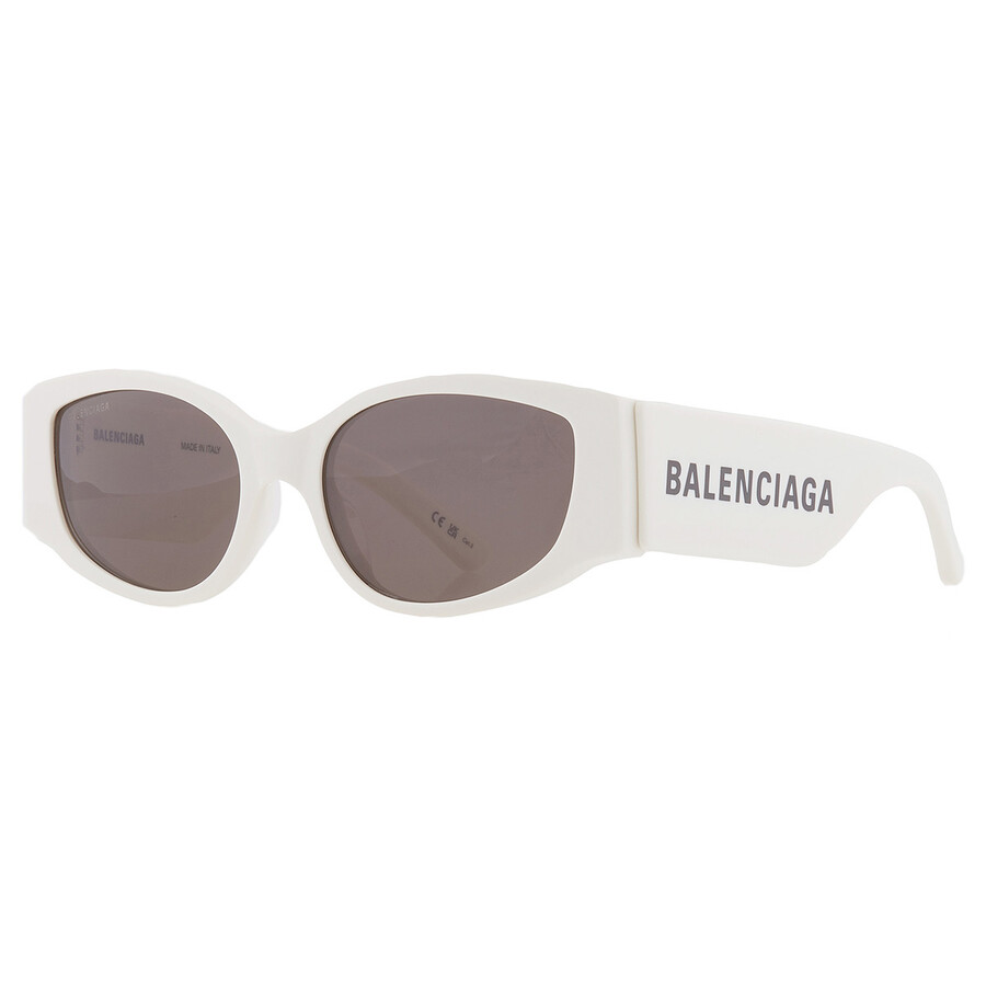 Balenciaga Grey Irregular Ladies Sunglasses BB0258S 012 56 889652445250 ...