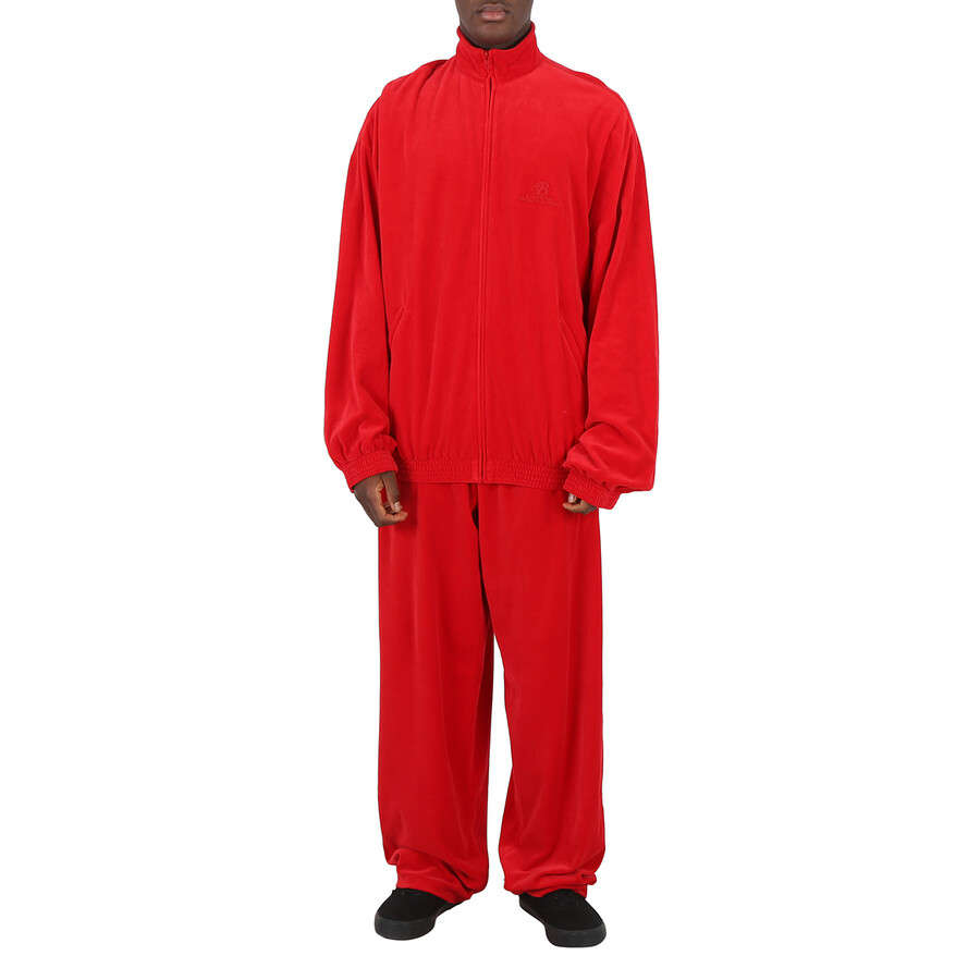Balenciaga Men's Tango Red Tracksuit Pants, Brand Size 46 (US SIze 30 ...