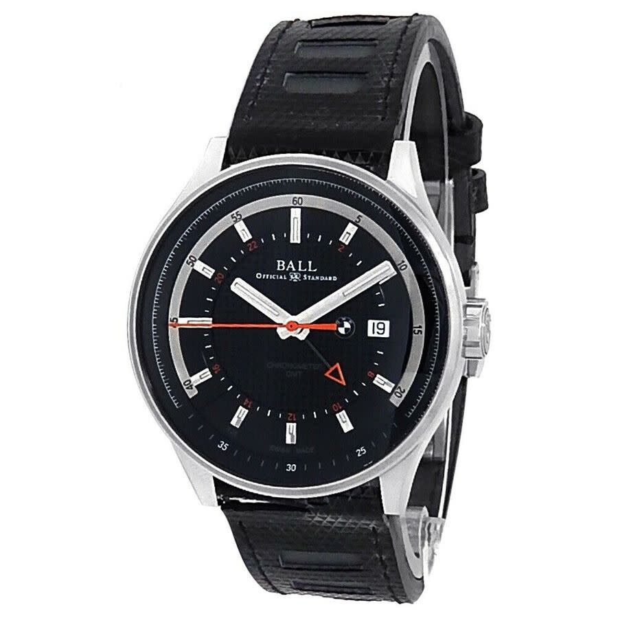 Ball Chronometer GMT Automatic Black Dial Men's Watch GM3010C-PCFJ-BK ...