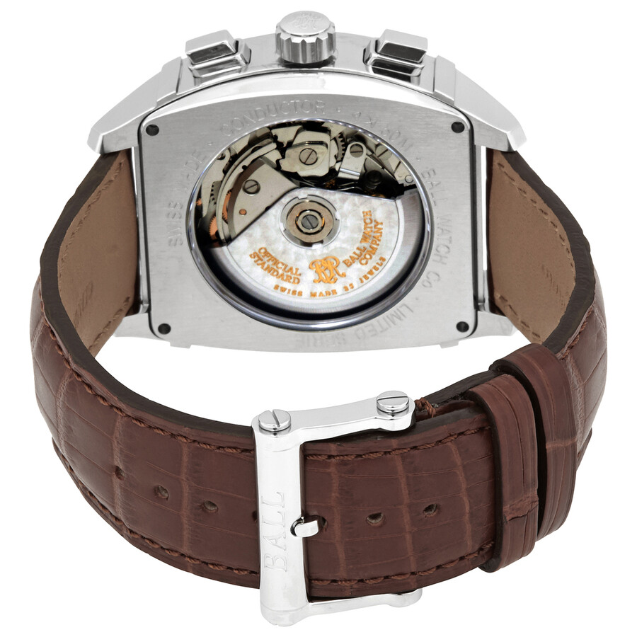 Ball Conductor Chronograph Automatic Black Dial Watch CM1068D-LJ-BK ...