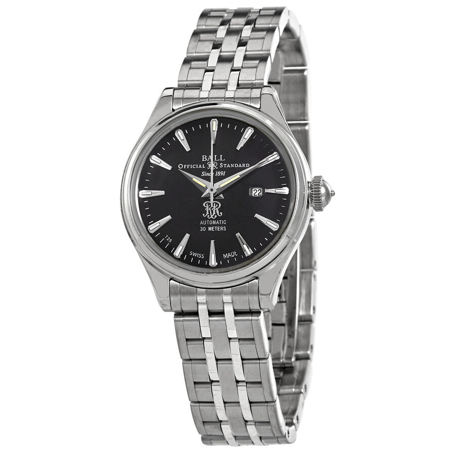 Ball Eternity Ladies Automatic Black Dial Ladies Watch NL2080D-SJ-BK ...