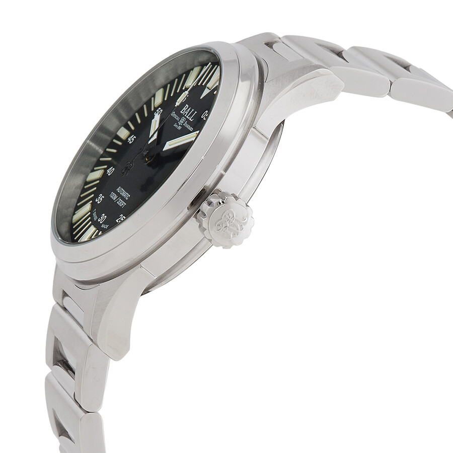 Ball Fireman Night Train Automatic Black Dial Men's Watch NM2188C-S21 ...