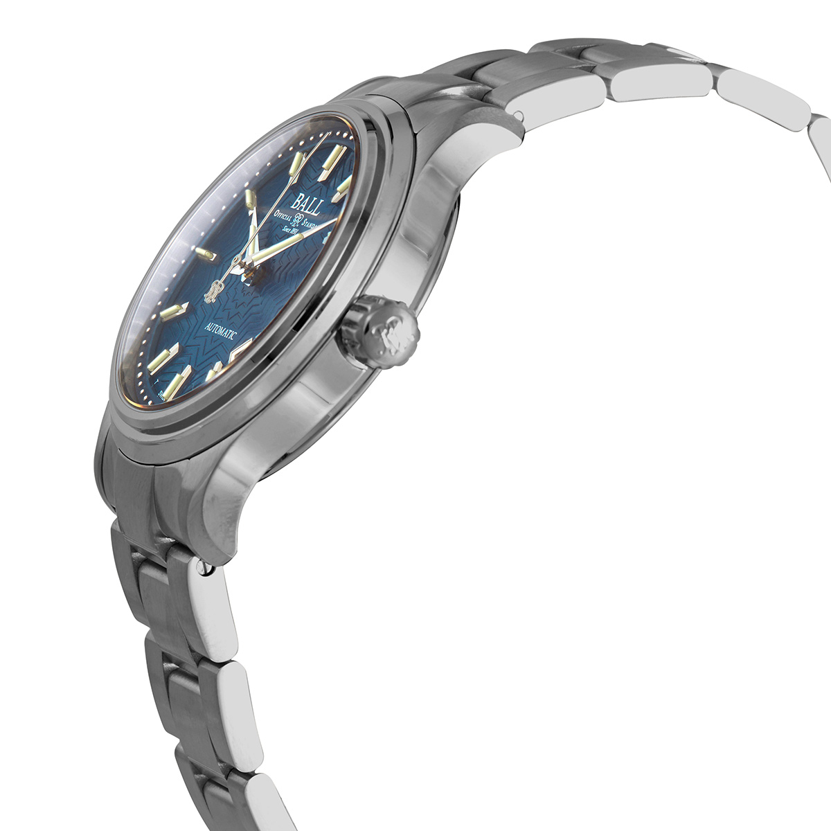 Ball Trainmaster Automatic Blue Dial Men's Watch NM1060D-S5-BE ...