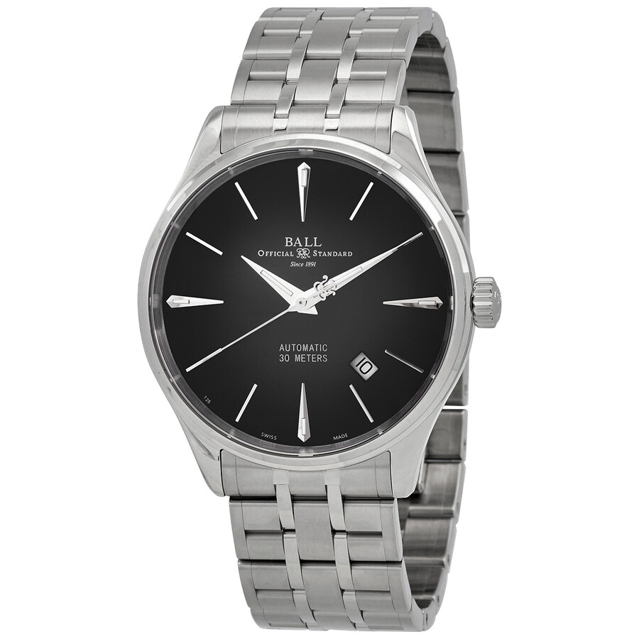 Ball Trainmaster Legend Automatic Black Dial Men's Watch NM9080D-SJ-BK ...
