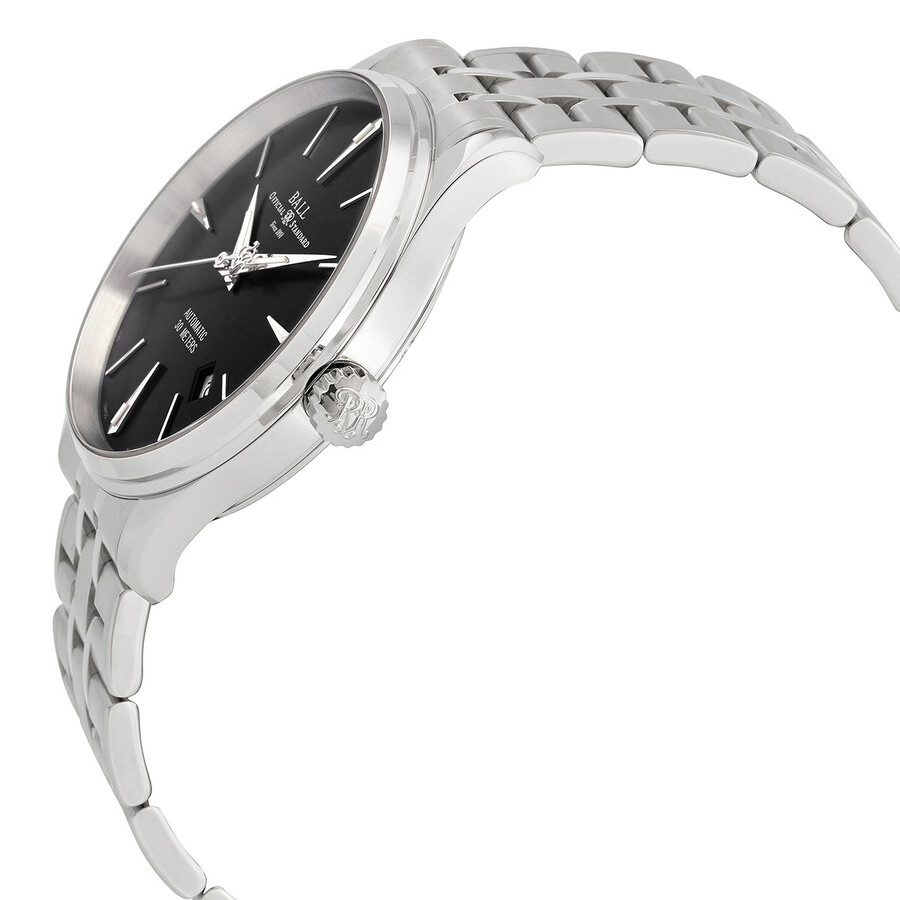 Ball Trainmaster Legend Automatic Black Dial Men's Watch NM9080D-SJ-BK ...