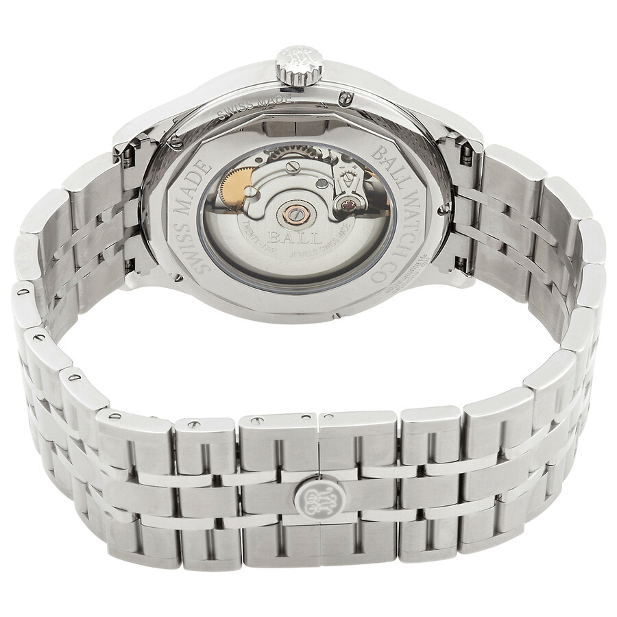 Ball Trainmaster Legend Automatic Grey Dial Men's Watch NM9080D-SJ-GY ...