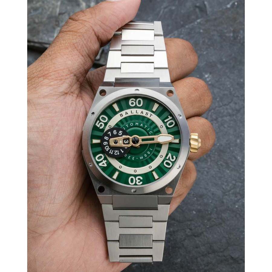 Ballast Valiant Green Dial Men's Watch BL-3147-33 194595025934 ...