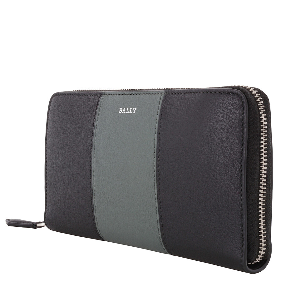 Bally Bhytus Leather Long Wallet With Strap MLO01P VT323 I9G7P ...