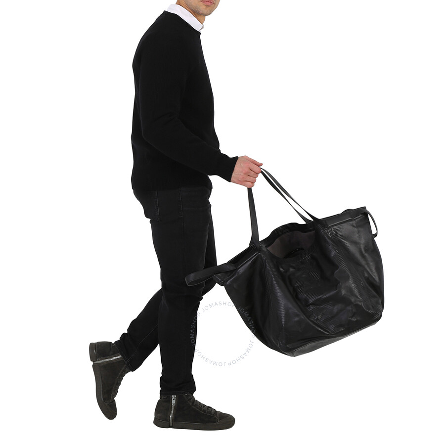Bally Black / Rutenio Men's Billboard Tote MAE01G VT306 U901R ...