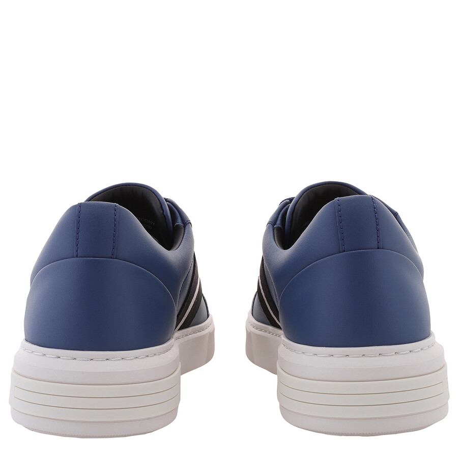 Bally Blue Neon Leather Moony Low-Top Sneakers, Brand Size 6 ( US Size ...