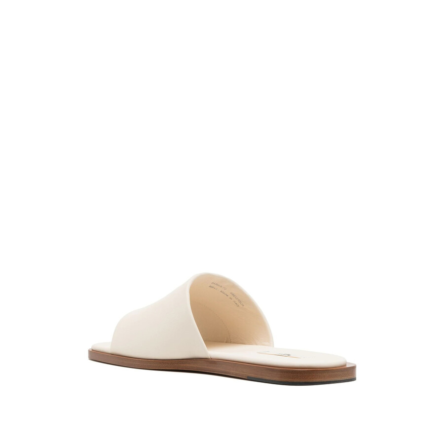 Bally Bone Leather Sabian Leather Slide Sandals, Brand Size 45 ( US ...