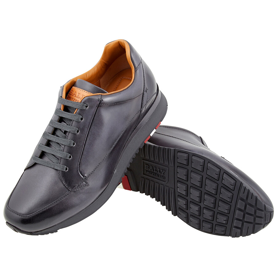 Bally Men's Ascan Low-top Leather Sneakers, Brand Size 5 (US Size 6 ...