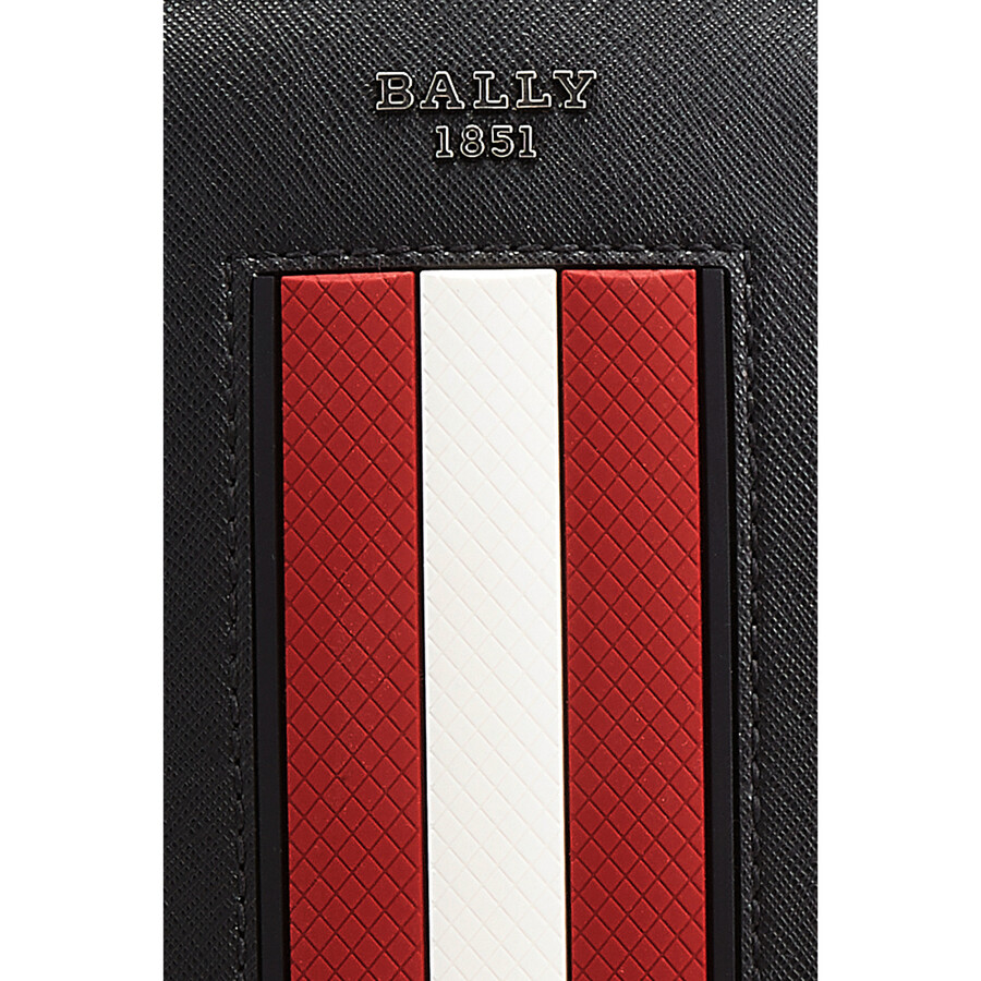 Bally Men's Malikho Black Leather Sling Bag 6238773 7612506485750 - Handbags - Jomashop