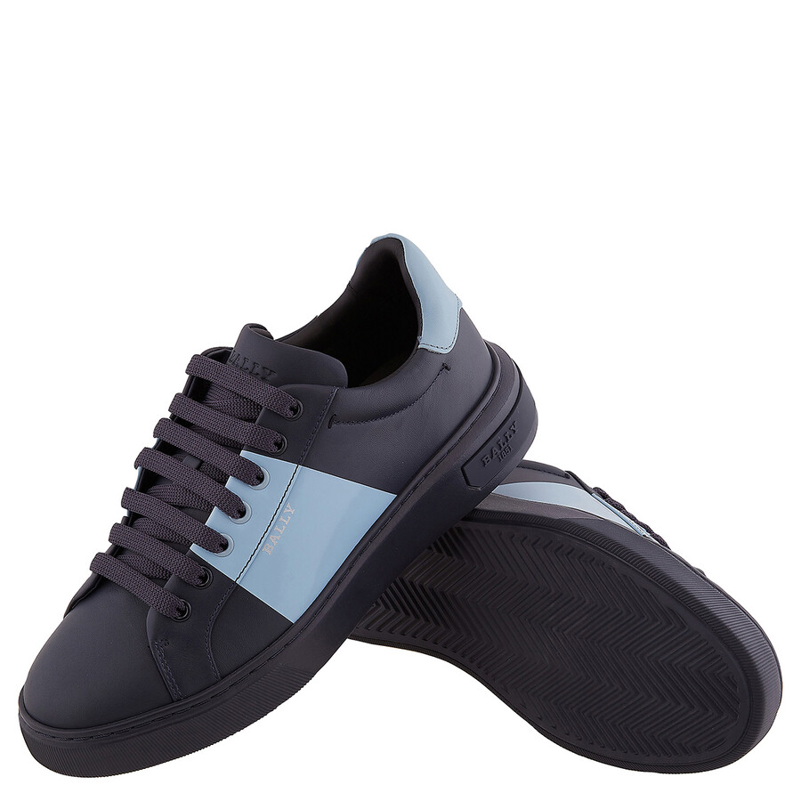 Bally Mitty Colour-Block Leather Low-Top Sneakers, Brand Size 6 ( US ...