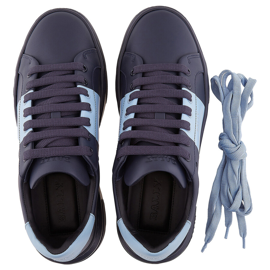 Bally Mitty Colour-Block Leather Low-Top Sneakers, Brand Size 6 ( US ...