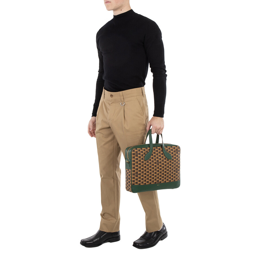 Bally Pennant TPU New Monogram Briefcase MAB00Y TP048 I8I4O ...