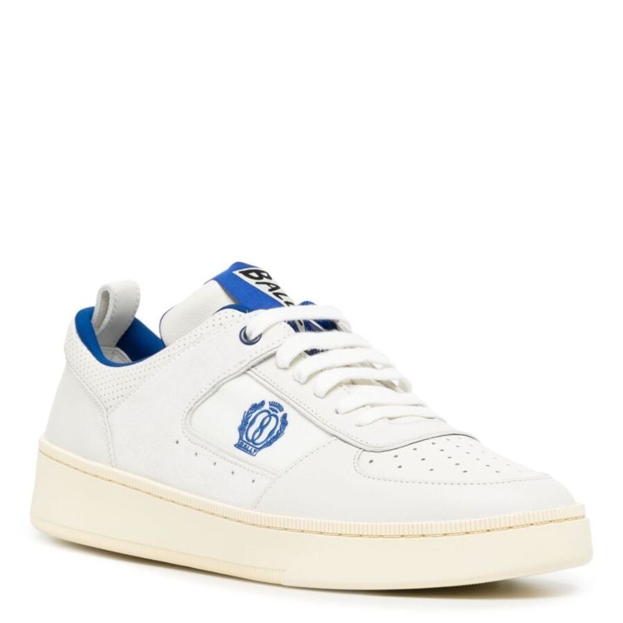 Bally Riweira Logo-Embroidered Panelled Sneakers, Brand Size 43 ( US ...